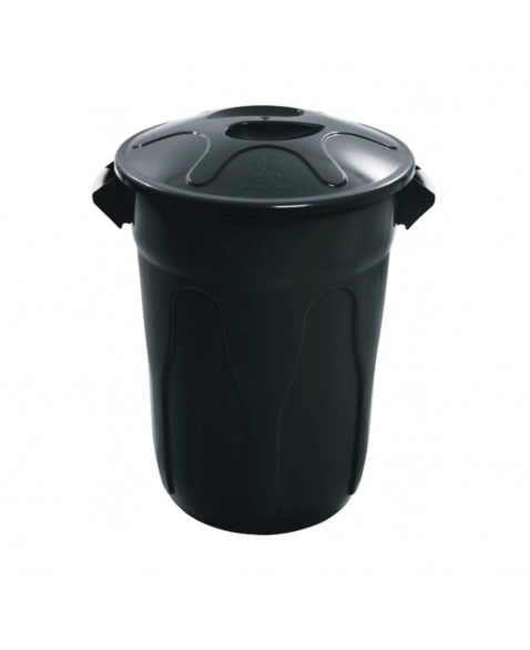 LIXEIRA JSN RED 60L C/TAMPA PRT CR60P