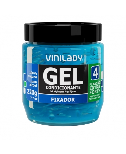 GEL VINI LADY LUXO 4 AZUL 220G