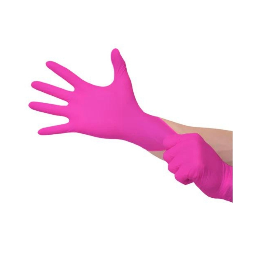LUVA MEDIX NITRILICA PROC ROSA P SEM PO C/100