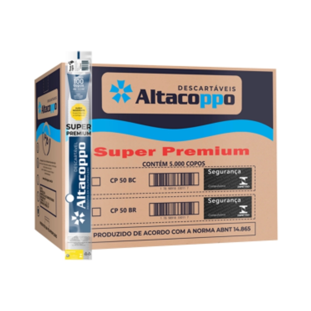 COPO ALTACOPPO 400ML TRANSP SP C/50